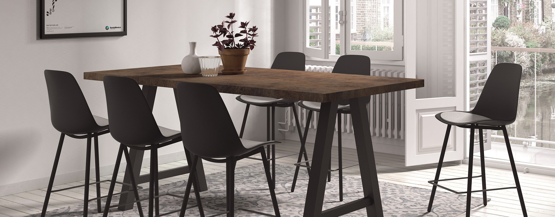 Pourquoi adopter une table haute dans son séjour